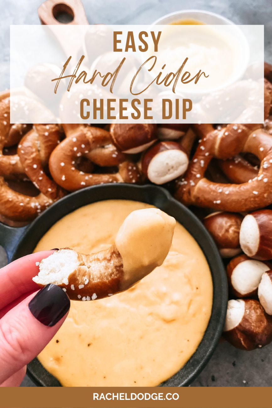 Easy Hard Cider Cheese Dip - Rachel Dodge
