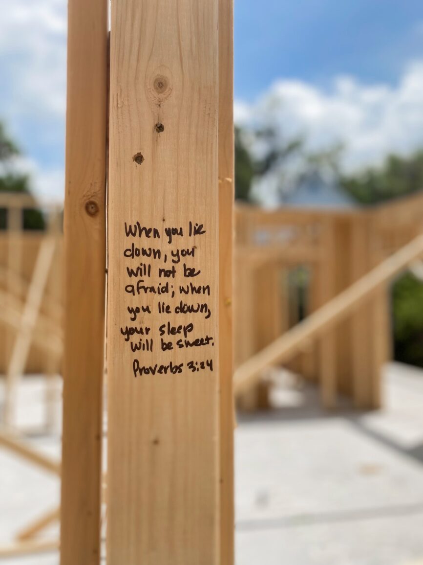 Bible Verses to Bless New Home Construction - Rachel Dodge