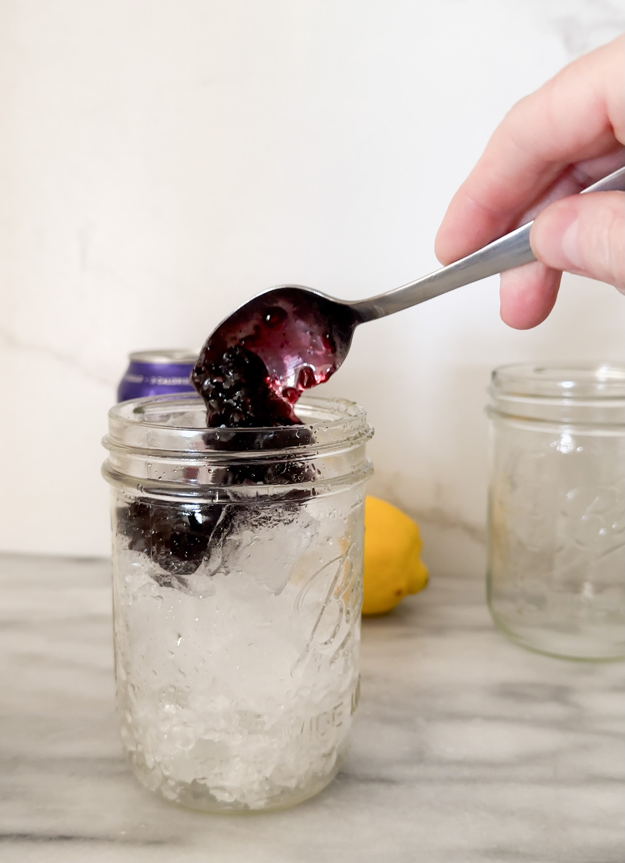 Mocktail Monday: Blackberry Jam Spritzer Recipe - Rachel Dodge
